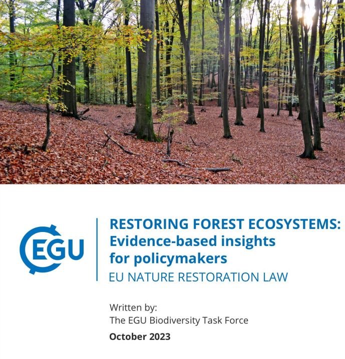 EGU Science for Policy Newsletter - October 2023
