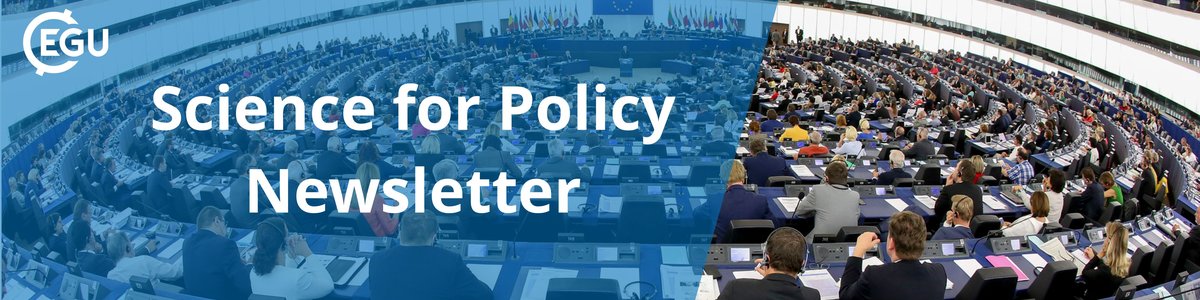 [EGU Science for Policy] Newsletter - July 2025
